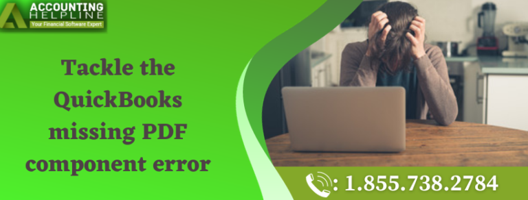 Tackle the QuickBooks missing PDF component error - Networkblogworld.com